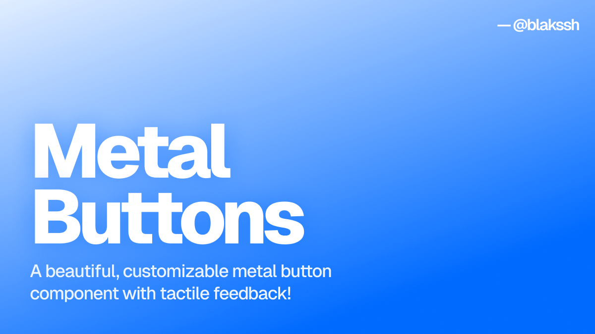 Metal Buttons